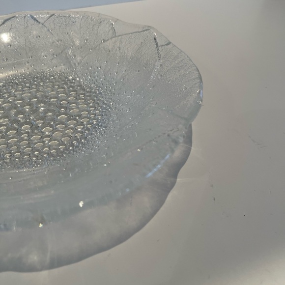 Mikasa | Dining | Vintage 97s Mikasa Hoya Cut Crystal Frosted Dessert ...